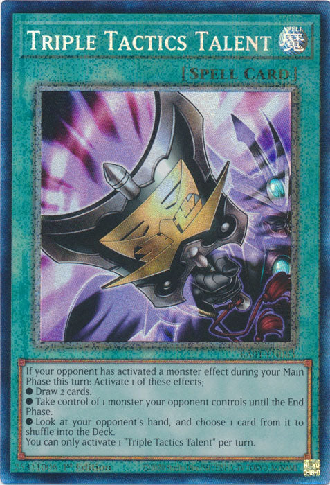 401 Games Canada - Triple Tactics Talent (PCR) - RA01-EN063 - Prismatic ...