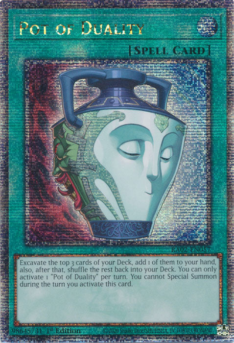 401 Games Canada - Pot of Duality - RA02-EN057 - Quarter Century Secret ...