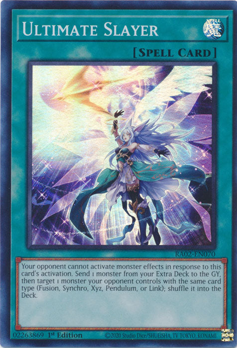 401 Games Canada - Ultimate Slayer - RA02-EN070 - Super Rare - 1st Edition