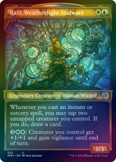 401 Games Canada - Raff, Weatherlight Stalwart - Stained Glass Showcase ...