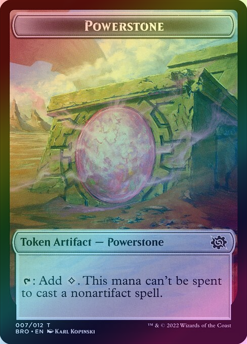 401 Games Canada - Ravage // Powerstone Token (TBOT) (Foil)