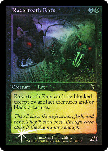 401 Games Canada - Razortooth Rats (Foil) (7ED)