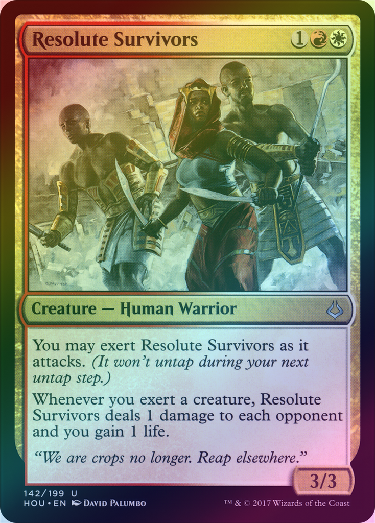 401 Games Canada - Resolute Survivors (Foil) (HOU)