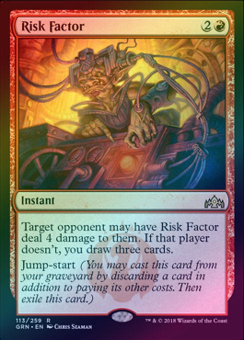 401 Games Canada - Risk Factor (Foil) (GRN)