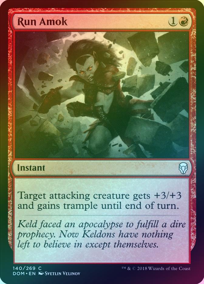 401 Games Canada - Run Amok (Foil) (DOM)