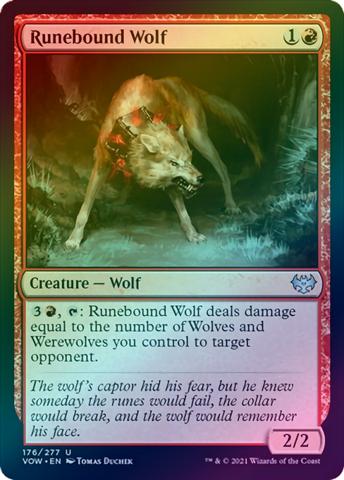 401 Games Canada - Runebound Wolf (Foil) (VOW)