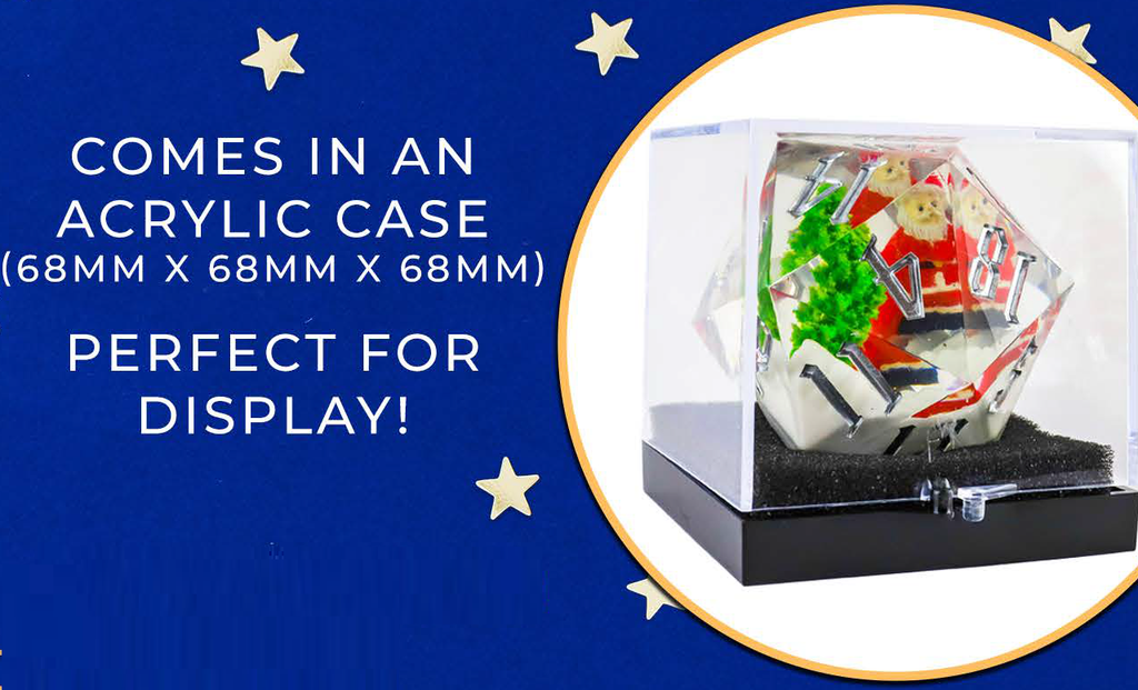 401 Games Canada - Sirius Dice - D20 - Santa Static Scene (54mm)