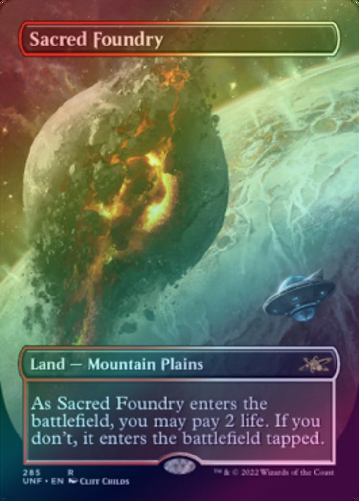 401 Games Canada - Sacred Foundry - Borderless (Foil) (UNF)