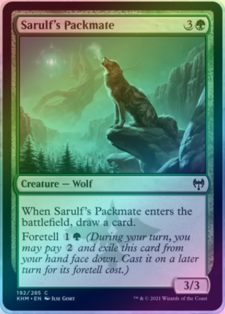 401 Games Canada - Sarulf's Packmate (KHM) (Foil)