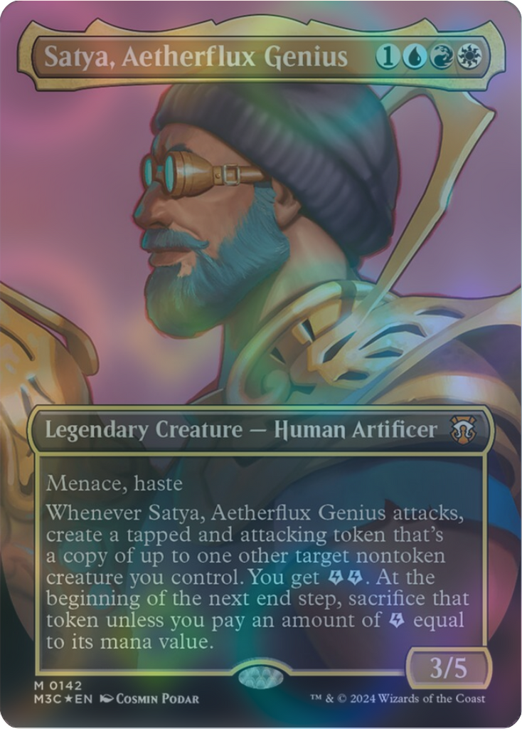 401 Games Canada - Satya, Aetherflux Genius - Borderless (Ripple Foil ...