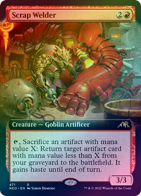 401 Games Canada - Scrap Welder - Extended Art (NEO) (Foil)