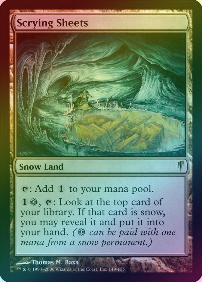 401 Games Canada - Scrying Sheets (Foil) (CSP)