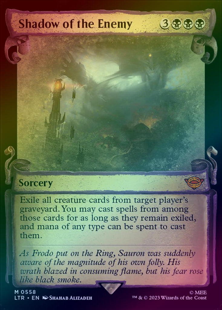 401 Games Canada - Shadow of the Enemy - Scroll Showcase (Foil) (LTR)