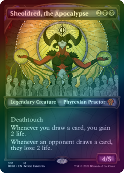 401 Games Canada - Sheoldred, the Apocalypse - Stained Glass Showcase ...