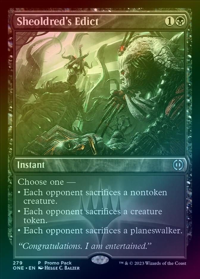 401 Games Canada - Sheoldred's Edict - Promo Pack (Foil) (ONE)
