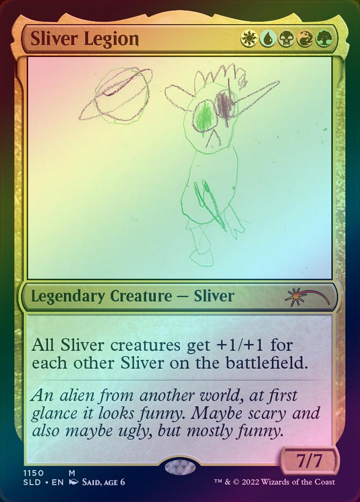 401 Games Canada - Sliver Legion (Sketch) - Extra Life 2022 Secret Lair ...