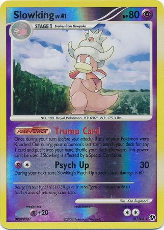 401 Games Canada - Slowking - 28/106 - Rare - Reverse Holo