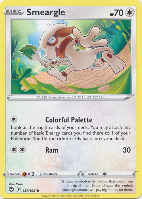 401 Games Canada - Smeargle - 137/195 - Common