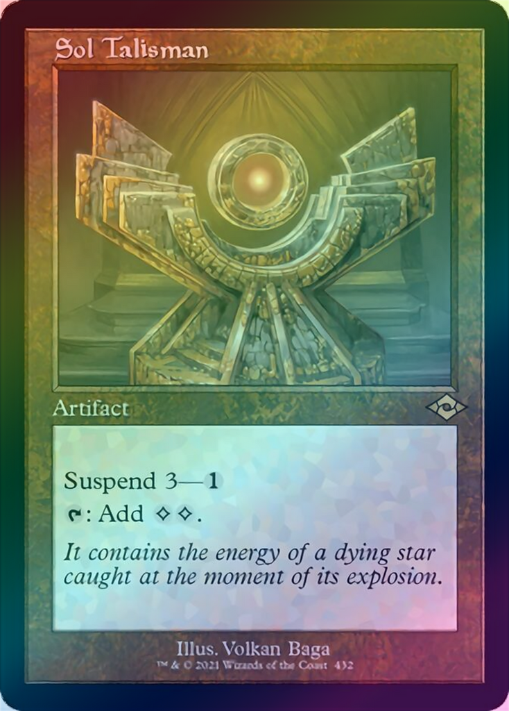 401 Games Canada - Sol Talisman - Retro Frame (Foil) (MH2)