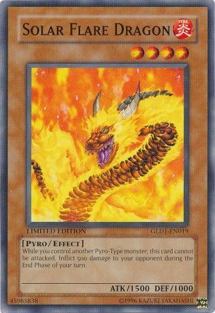 401 Games Canada - Solar Flare Dragon - GLD1-EN019 - Common - Limited ...