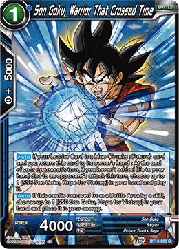 401 Games Canada - Son Goku, Warrior That Crossed Time - BT10-038 - Common