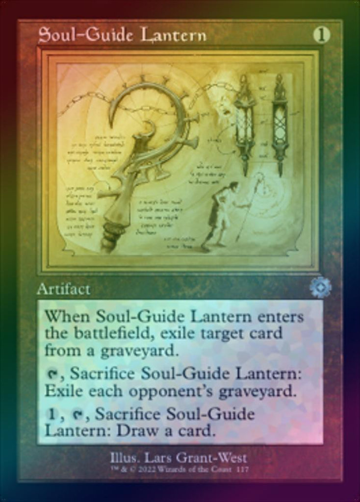 401 Games Canada - Soul-Guide Lantern - Schematic Art (Foil) (BRR)