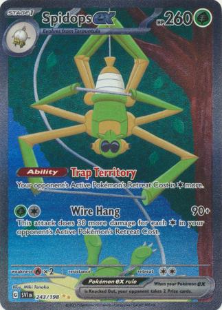 401 Games Canada - Spidops ex - 243/198 - Special Illustration Rare