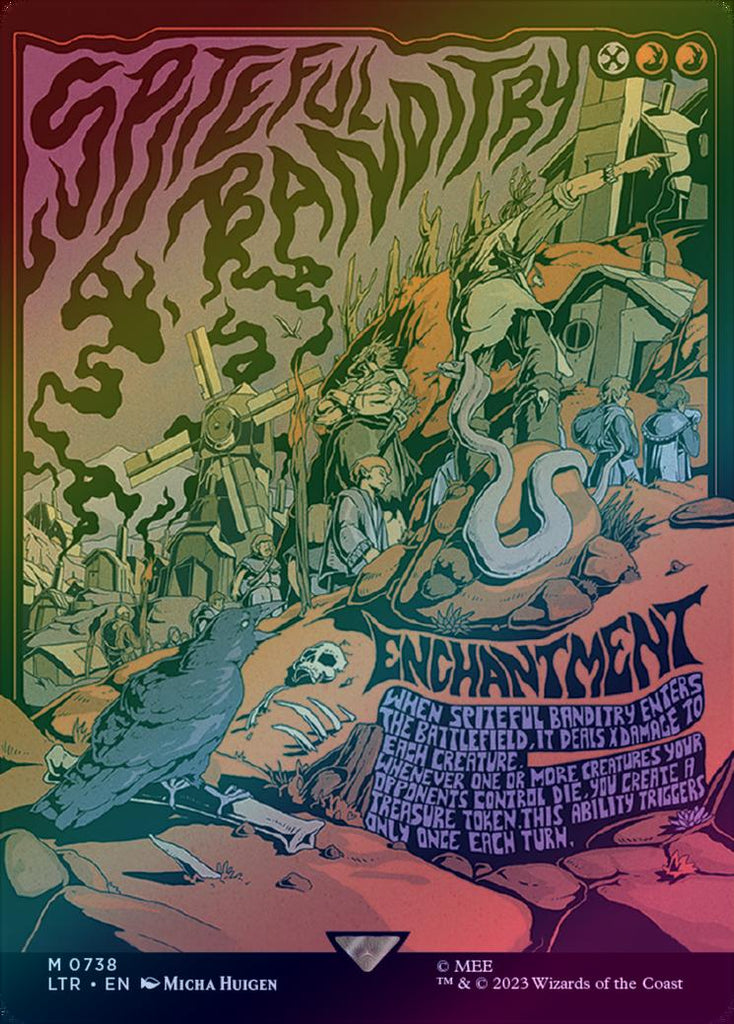 401 Games Canada - Spiteful Banditry - Borderless Poster (Foil) (LTR)