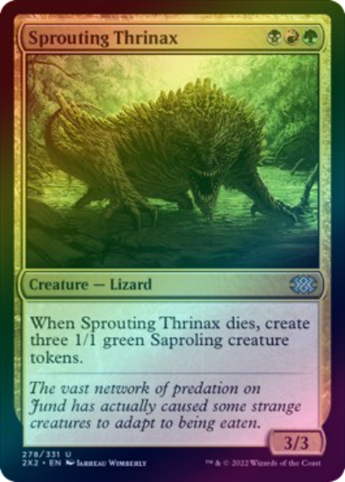 401 Games Canada - Sprouting Thrinax (Foil) (2X2)