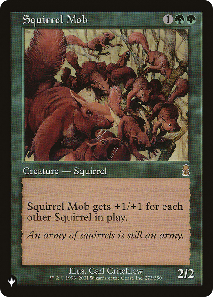 401 Games Canada - Squirrel Mob - ODY Reprint (PLST)