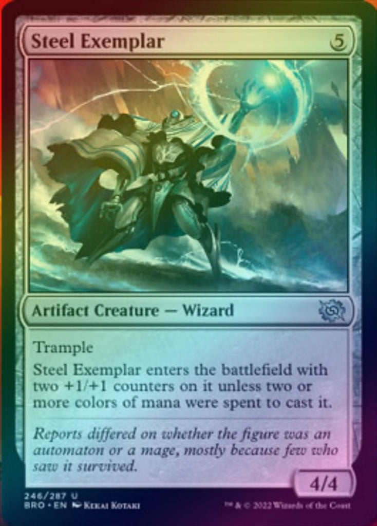 401 Games Canada - Steel Exemplar (Foil) (BRO)