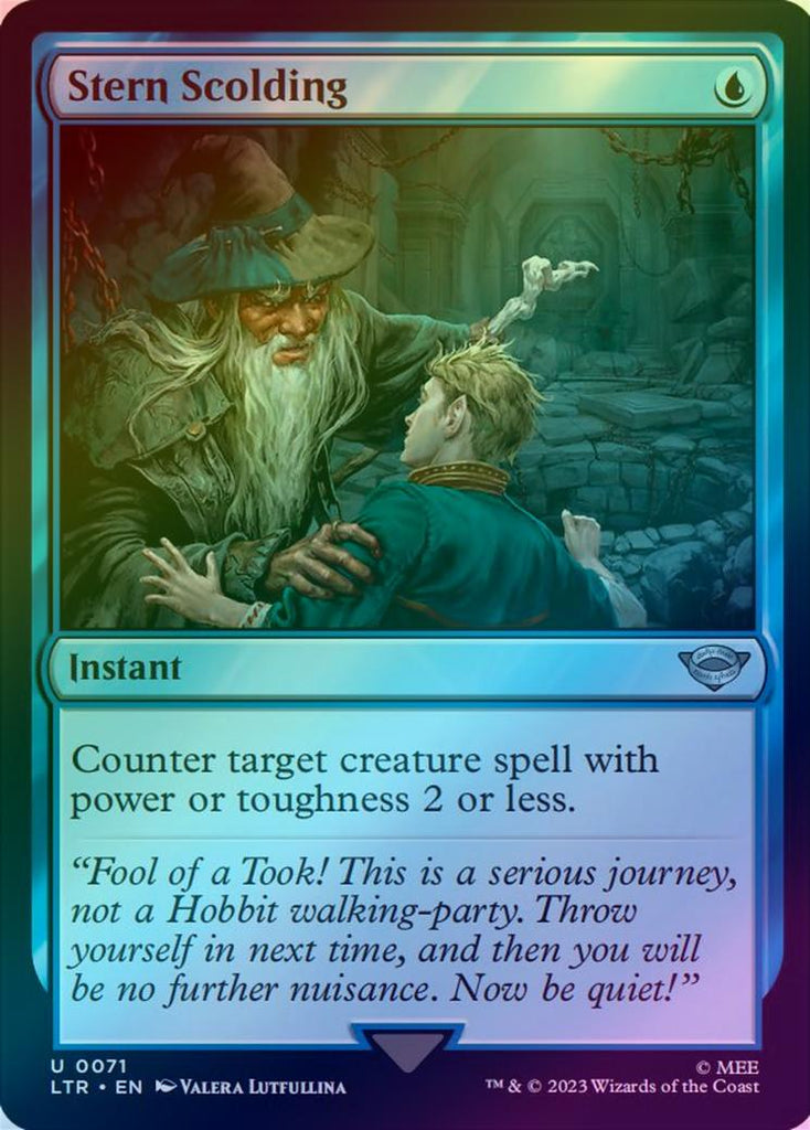 401 Games Canada - Stern Scolding (Foil) (LTR)
