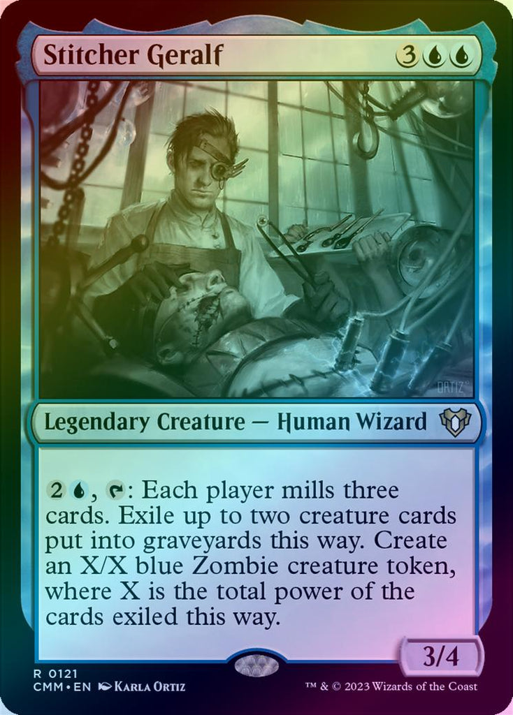 401 Games Canada - Stitcher Geralf (Foil) (CMM)