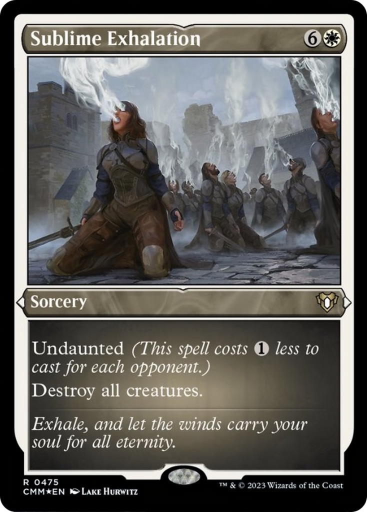 401 Games Canada - Sublime Exhalation (Etched) (CMM)