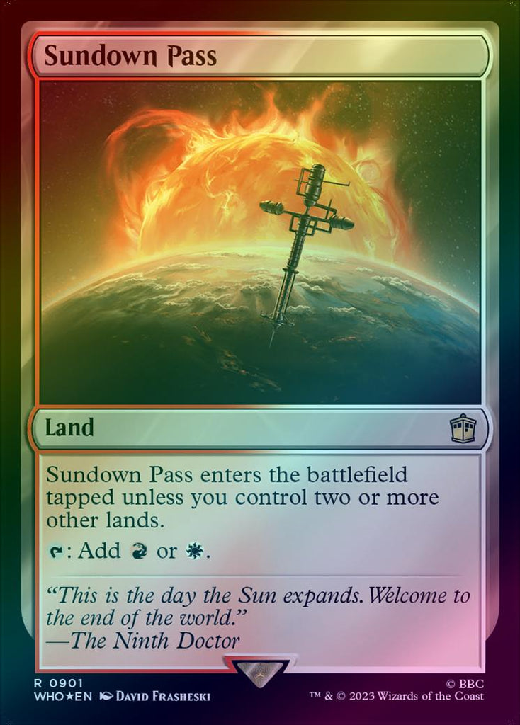 401 Games Canada - Sundown Pass (Surge Foil) (WHO)