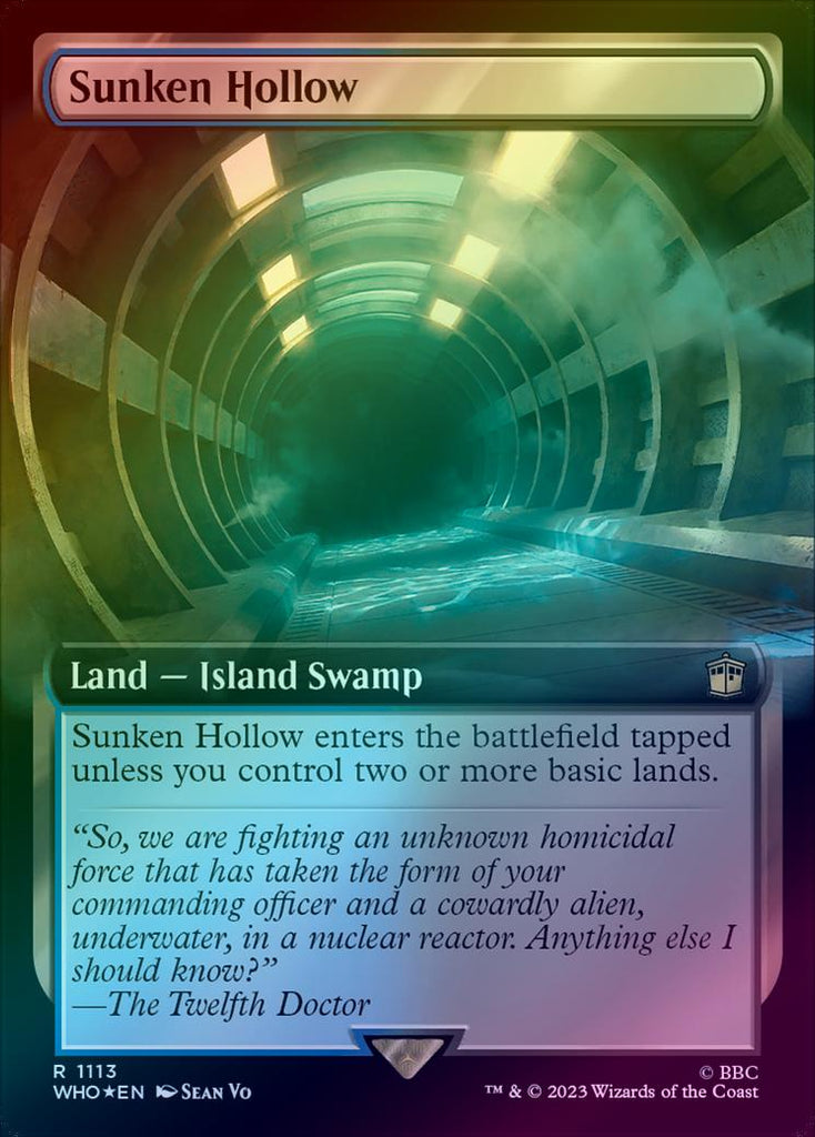 401 Games Canada - Sunken Hollow - Extended Art (Surge Foil) (WHO)