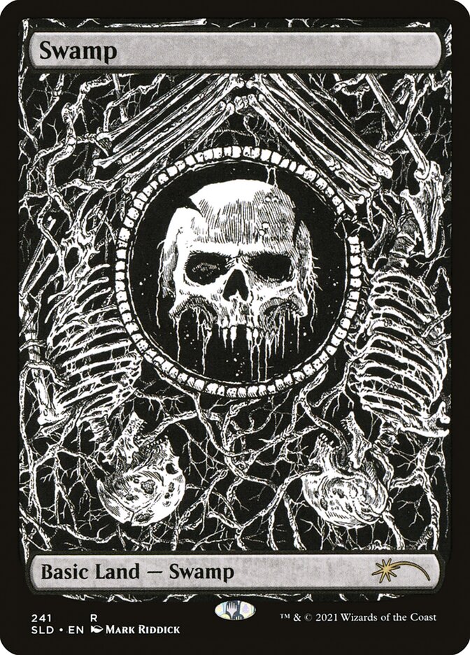 401 Games Canada - Swamp - Brutal Basic Lands Secret Lair (SLD)