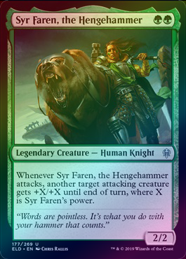 401 Games Canada - Syr Faren, the Hengehammer (Foil) (ELD)