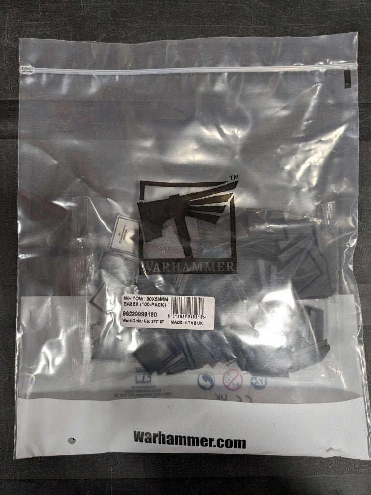 401 Games Canada - Warhammer: The Old World - Bases - 30mm x 30mm (100ct)