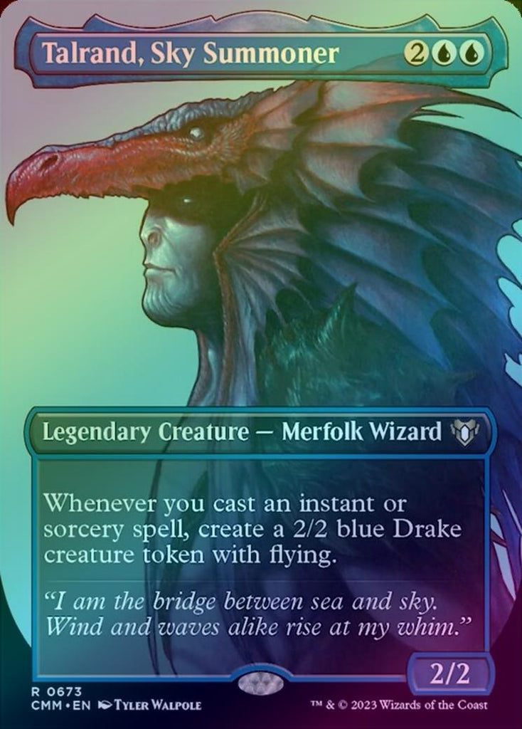 401 Games Canada - Talrand, Sky Summoner - Borderless (Foil) (CMM)