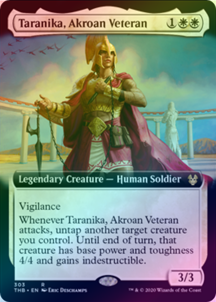 401 Games Canada - Taranika, Akroan Veteran - Extended Art (THB) (Foil)