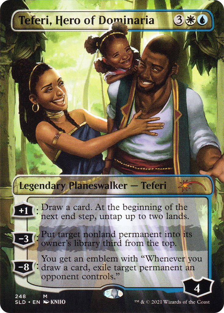 401 Games Canada - Teferi, Hero of Dominaria - Black is Magic Secret Lair