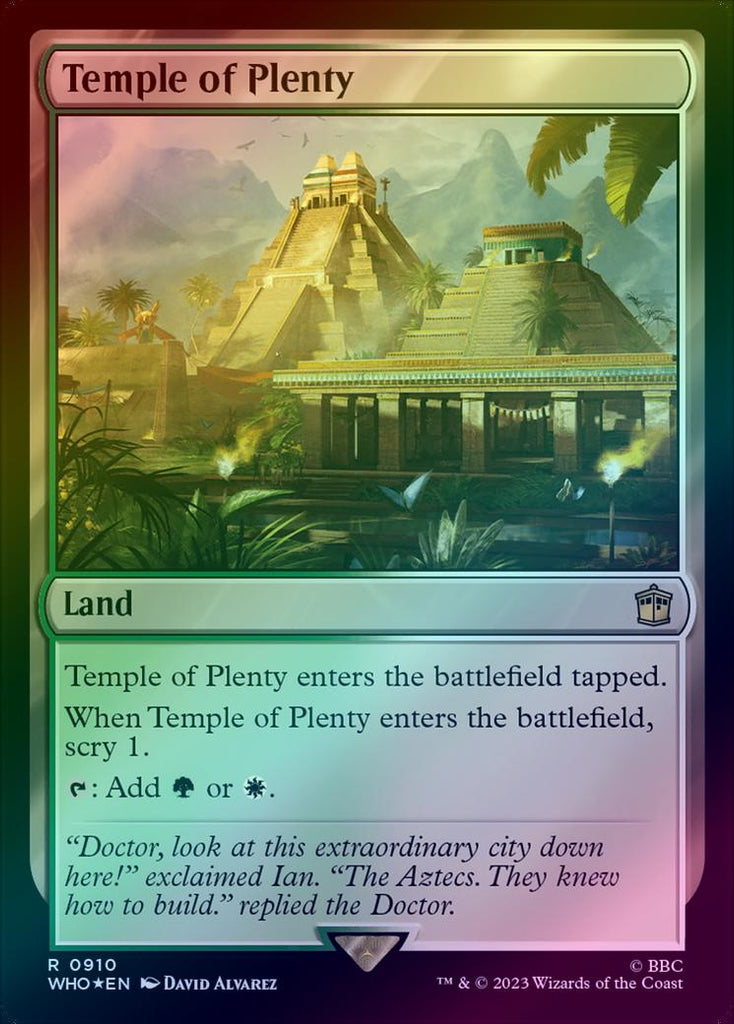 401 Games Canada - Temple of Plenty (Surge Foil) (WHO)