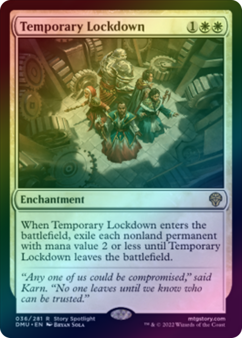 401 Games Canada - Temporary Lockdown (Foil) (DMU)