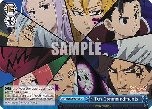 401 Games Canada - Ten Commandments - SDS/SX05-E108 - Climax Rare