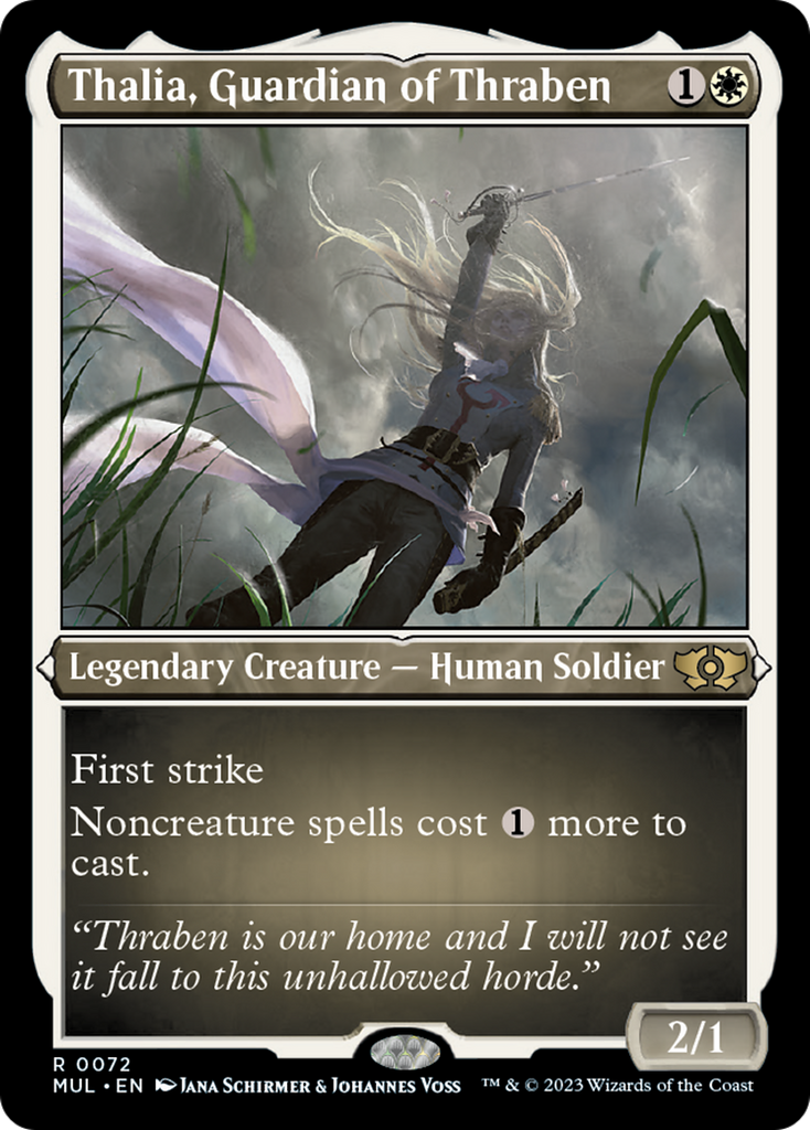 401 Games Canada - Thalia, Guardian of Thraben (Etched) (MUL)