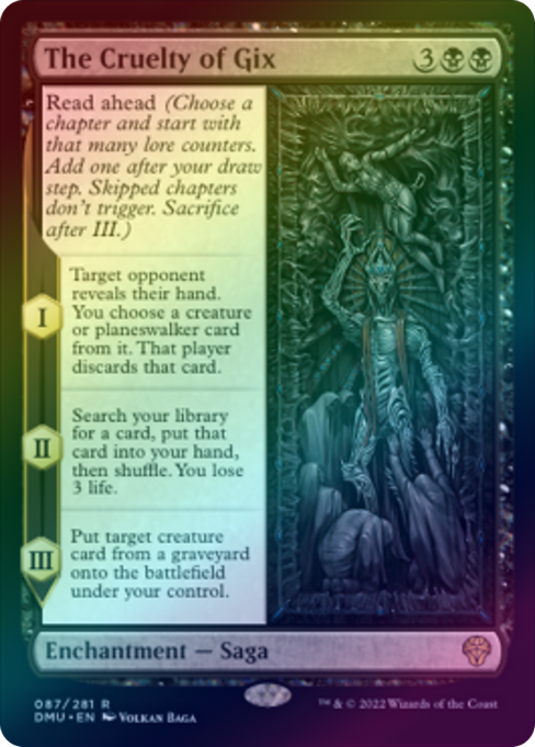 401 Games Canada - The Cruelty of Gix (Foil) (DMU)