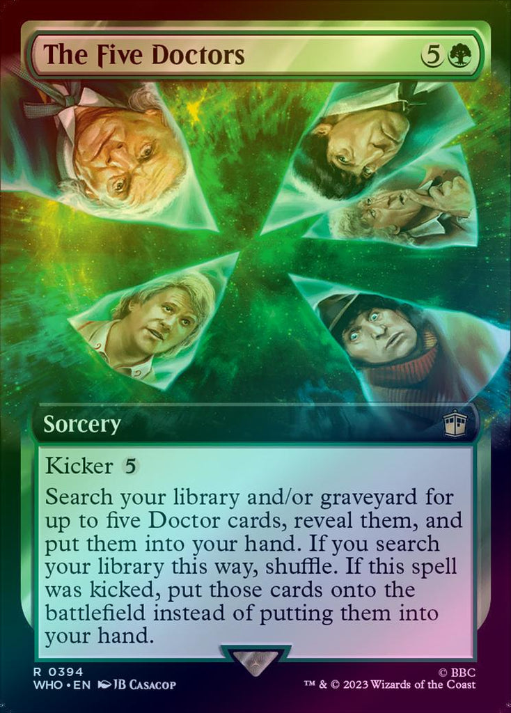 401 Games Canada - The Five Doctors - Extended Art (Foil) (WHO)