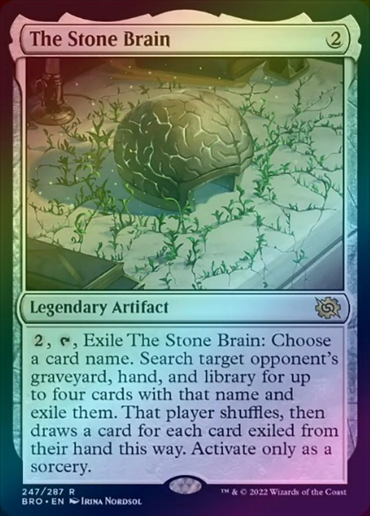 401 Games Canada - The Stone Brain (Foil) (BRO)