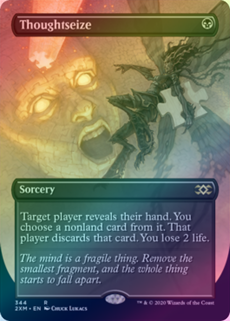 401 Games Canada - Thoughtseize - Borderless (Foil) (2XM)